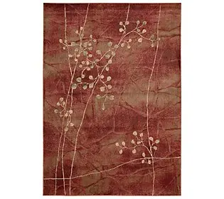 NOURISON HOME Somerset Decorative Floral 5'3' X 7'5' Rug N Ourison