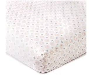 LEVTEX BABY Skylar Coin Medallion Fitted Crib S Heet