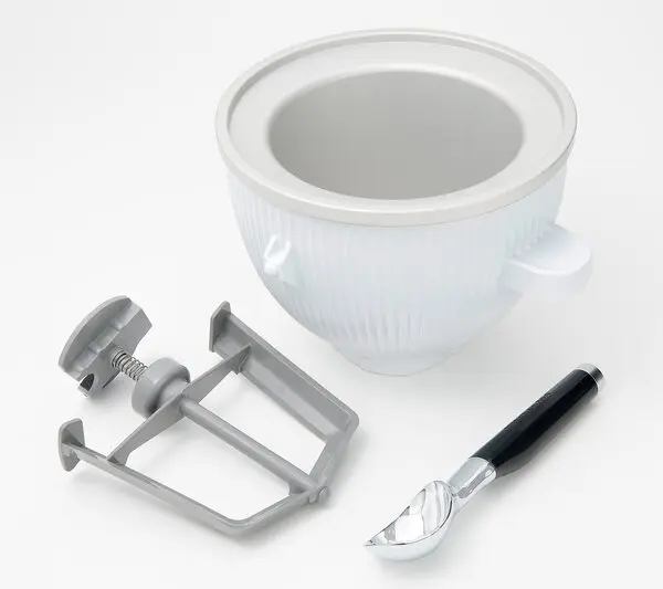KITCHENAID Ice Cream Maker Attachment W/ Ice Cream Scoop