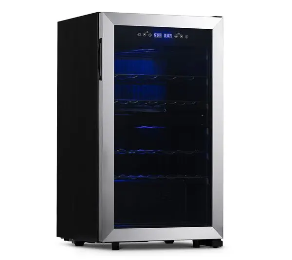 NEWAIR Freestanding 28-bottle Dual-zone Compres Sor Wine Fridge