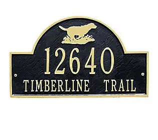 WHITEHALL Personalized Retriever Arch Standard Wall