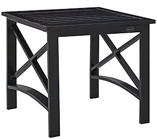 CROSLEY Kaplan Side Table In Oiled Bronze
