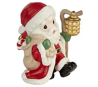 PRECIOUS MOMENTS May Your Spirits Be Merry And Bright Annual San Ta Figurine