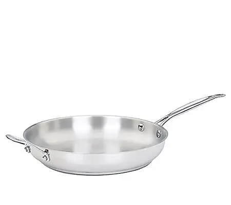 CUISINART Chef's Classic Stainless 12 Open Skillet