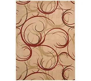 NOURISON HOME Atlas 2' X 5'9' Wisps Machine-made Rug