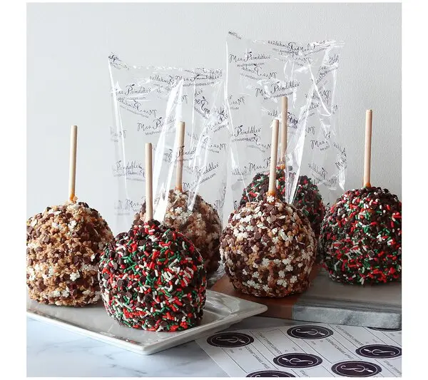 MRS PRINDABLES Sh 12/8 6pc Large Holiday Appl E Assortment