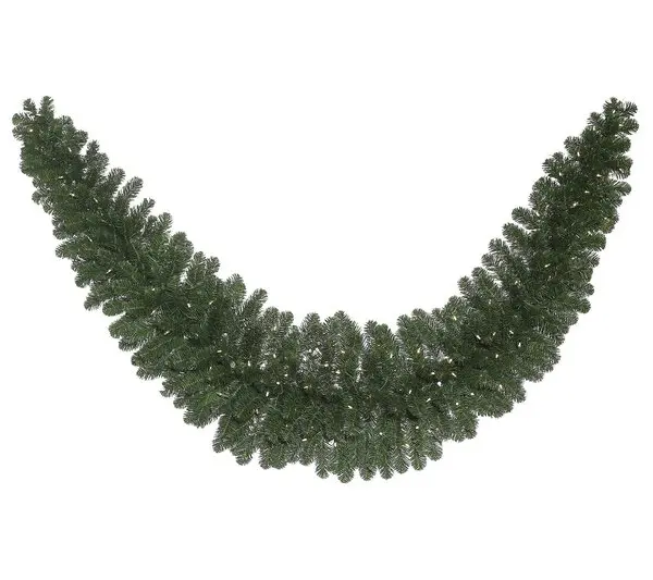 VICKERMAN 9' X 24' Oregon Swag Garl Wa 150led W Wht