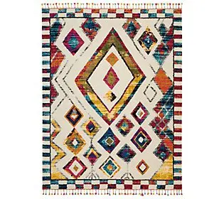 NOURISON HOME Moroccan Casbah Abstract Diamonds 7'10 X 10'6' Rug