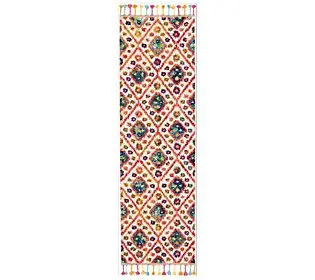 NOURISON HOME Moroccan Casbah Geometric 2'3' X 8' Ru Nner