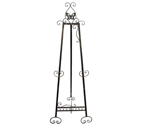 DESIGNSTYLES Floor Easel With Butterfly Design