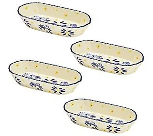 TEMP-TATIONS Classic Set Of Hot Dog Plates