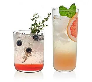 LIBBEY Lisbon 16-piece Cooler & Rocks Glass Set