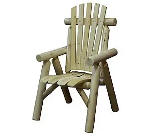 LAKELAND MILLS Cedar Log Dining Chair
