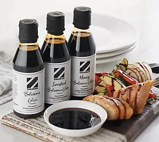 GEOFFREY ZAKARIAN Set Of 250ml Gourmet Balsamic Glazes