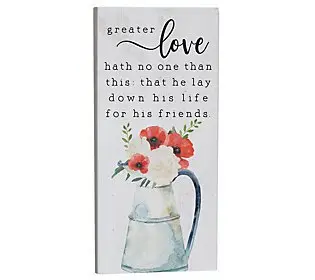 SINCERE SURROUNDINGS Greater Love Inspire Board Sincere Surroundi Ngs