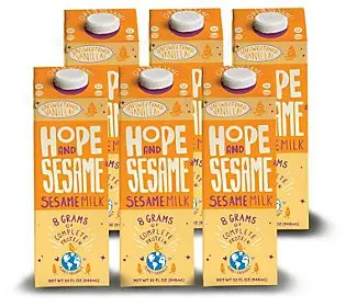 HOPE & SESAME Hope And Sesame 32-oz Unsweetened Vanilla S Esamemilk ...