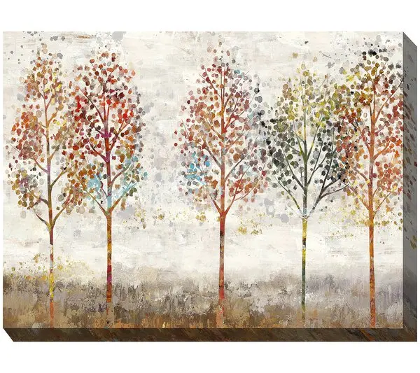 WEST OF THE WIND Outdoor Canvas Art Young Fores T 40' X 30