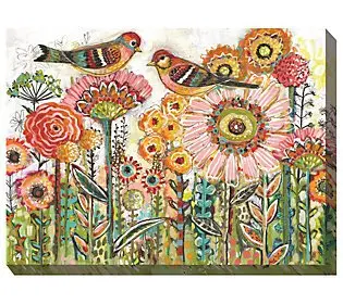 WEST OF THE WIND Outdoor Canvas Art Sweet Tweet S 40' X 30