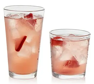LIBBEY Flare 16-piece Cooler & Rocks Glass Set