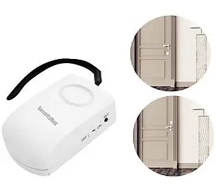 SECURITYMAN Door Handle Vibration Security Alarm 2-pack
