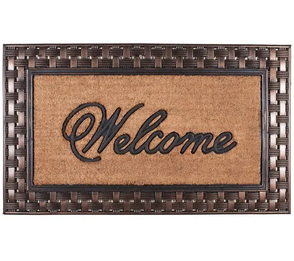 NATURE MATS BY GEO Bronze Rubber Welcome Mat