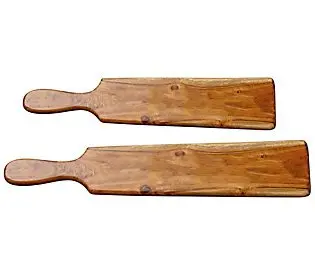 KARMA GIFTS Set Of 2 Flat Appetizer Trays