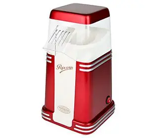 NOSTALGIA Retro Series Mini Hot Air P Opcorn Popper