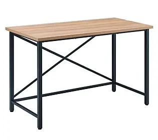 HUDSON&CANAL Hudson & Canal Martina Home Office Desk With X- Haped Support