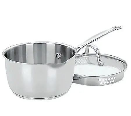 CUISINART Chef's Classic Stainless 2-qt Saucepan With Cover