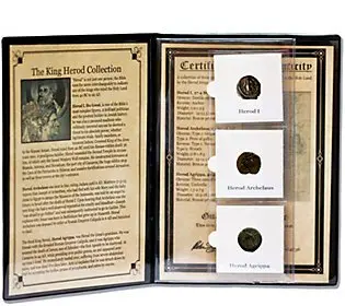 AMERICAN COIN TREASURES King Herod Ancient Coin Collection