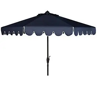 SAFAVIEH Venice 11' Round Crank Umbrella By