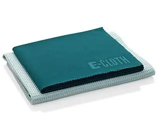 E-CLOTH Window Cleaning Pack Window Cloth & P Olishing Cloth