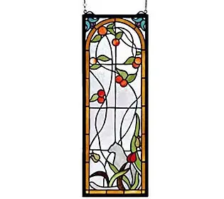 MEYDA Tiffany Style Cat Window