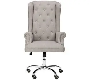 SAFAVIEH Ian Tufted Swivel Office Chair By