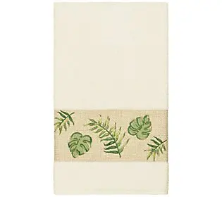LINUM HOME TEXTILES Zoe Embellished Bath Towel
