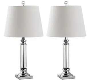 SAFAVIEH Set Of 2 Zara Crystal Table Lamp
