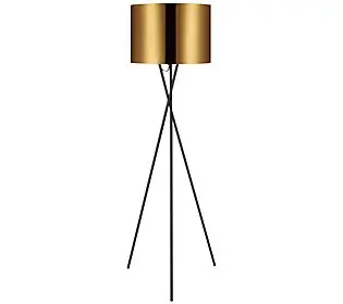 TEAMSON Cara Tripod Floor Lamp With Shade