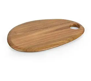 TOSCANA Pebble Shaped 15' X 10' Acacia Serving Oard