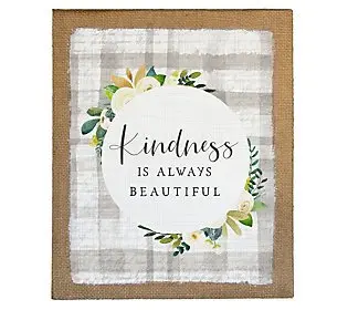 SINCERE SURROUNDINGS Kindness Is Always Canvas Wall Art