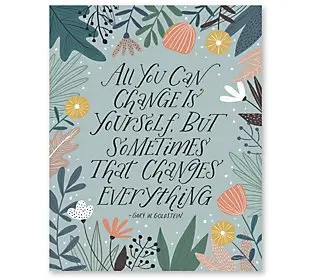 COURTSIDE MARKET Change 16x20 Canvas Wall Art