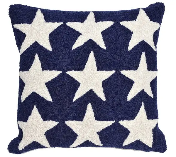 LIORA MANNE Frontporch Stars In/out Pillow 18'x 18