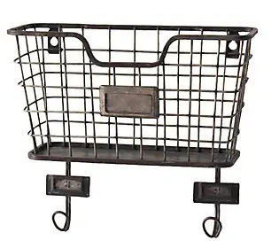 FORESIDE HOME & GARDEN Wall Mail Pocket