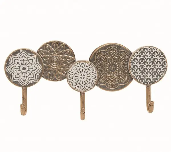 FORESIDE HOME & GARDEN 3-hook Sunburst Hanger