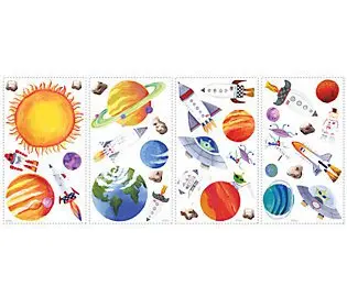ROOMMATES Outer Space Peel & Stick Wall Decals