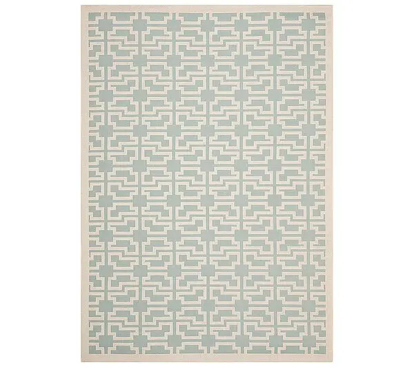 SAFAVIEH 8' X 11' Abstract Indoor/outdoor Rug