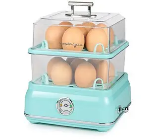 NOSTALGIA Classic Retro 14-capacity Egg Cooker