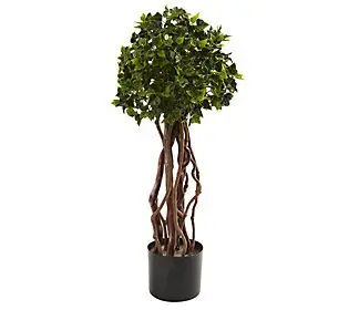 NEARLY NATURAL 2.5' English Ivy Topiary By