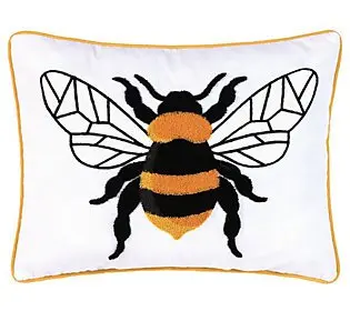 VALERIE PARR HILL 14' X 18' Easter Spring Bumble Bee Throw Pillow Valerie