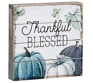 SINCERE SURROUNDINGS Thankful Pumpkin Pallet Petite Sincere Surro Undings