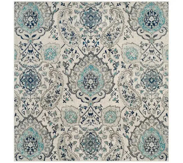 SAFAVIEH Madison 600 Collection 9' X 9' Square Rug
